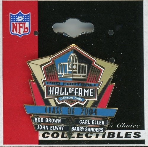 NFL Hall Of Fame Pin Choice 3 Class 2004 HOF Pins to Choose Elway Eller ...