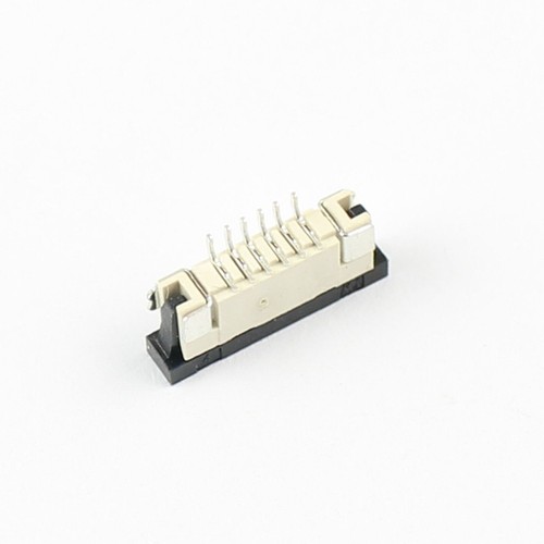 5Pcs FPC FFC 1.0mm Pitch 6 Pin Drawer Type Flat Cable Connector Bottom ...
