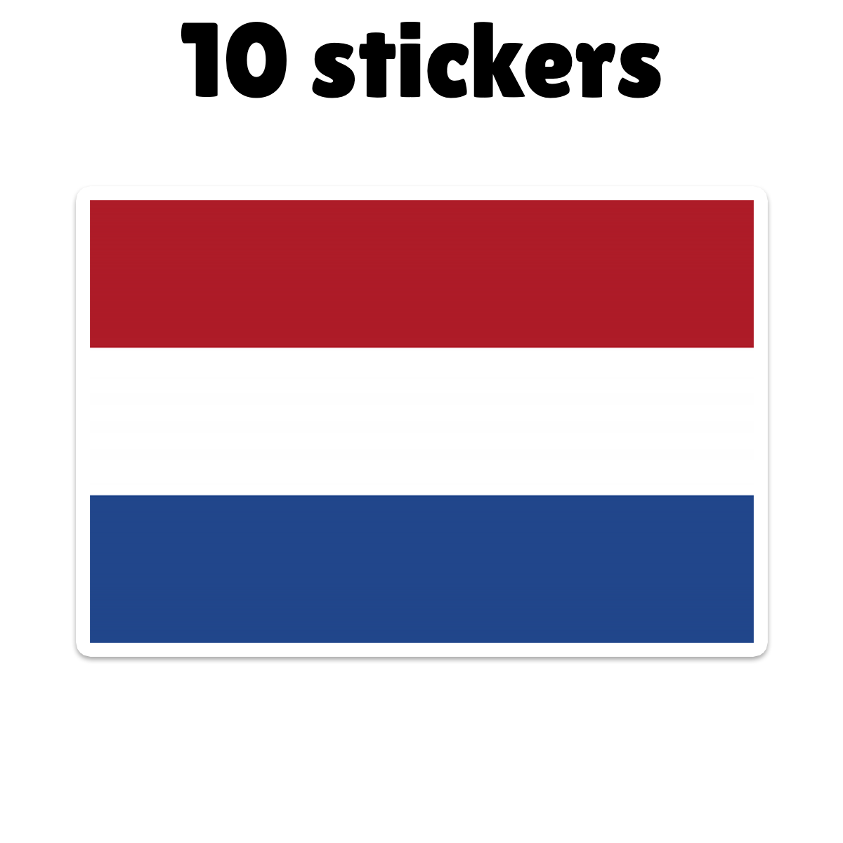 Netherlands Flag Sticker Decal Vinyl Fade & Waterproof | eBay Australia
