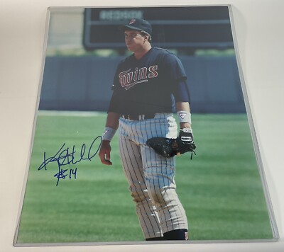 KENT HRBEK Autographed 16x20 Photo signed photograph Minnesota Twins | eBay