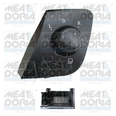 Mirror switch For SEAT Ibiza IV SPORTCOUPE St 08-17 6J1959565 | eBay