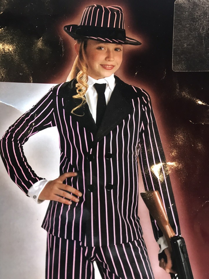 Gangster Girl 20's Mobster Child Costume Halloween | eBay