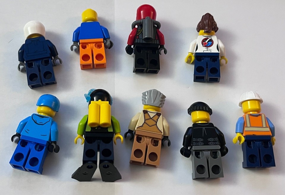 Lego Minifigures Lot Of 9 Mini Figures | eBay
