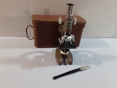 Vintage Empire Delux Quality 750 Power Microscope W/CASE LIGHT NOT ...