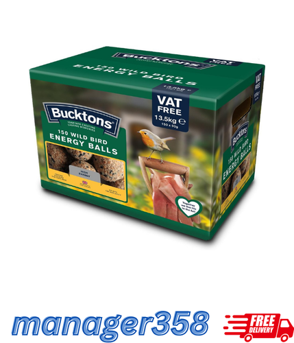 Fat/Energy/Suet Balls/Pack of 150 green made with 100% beef tallow Fast ...