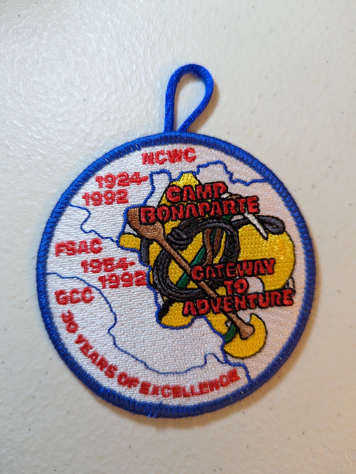 BSA NCWC Camp Bonaparte 30 Years Of Service | eBay