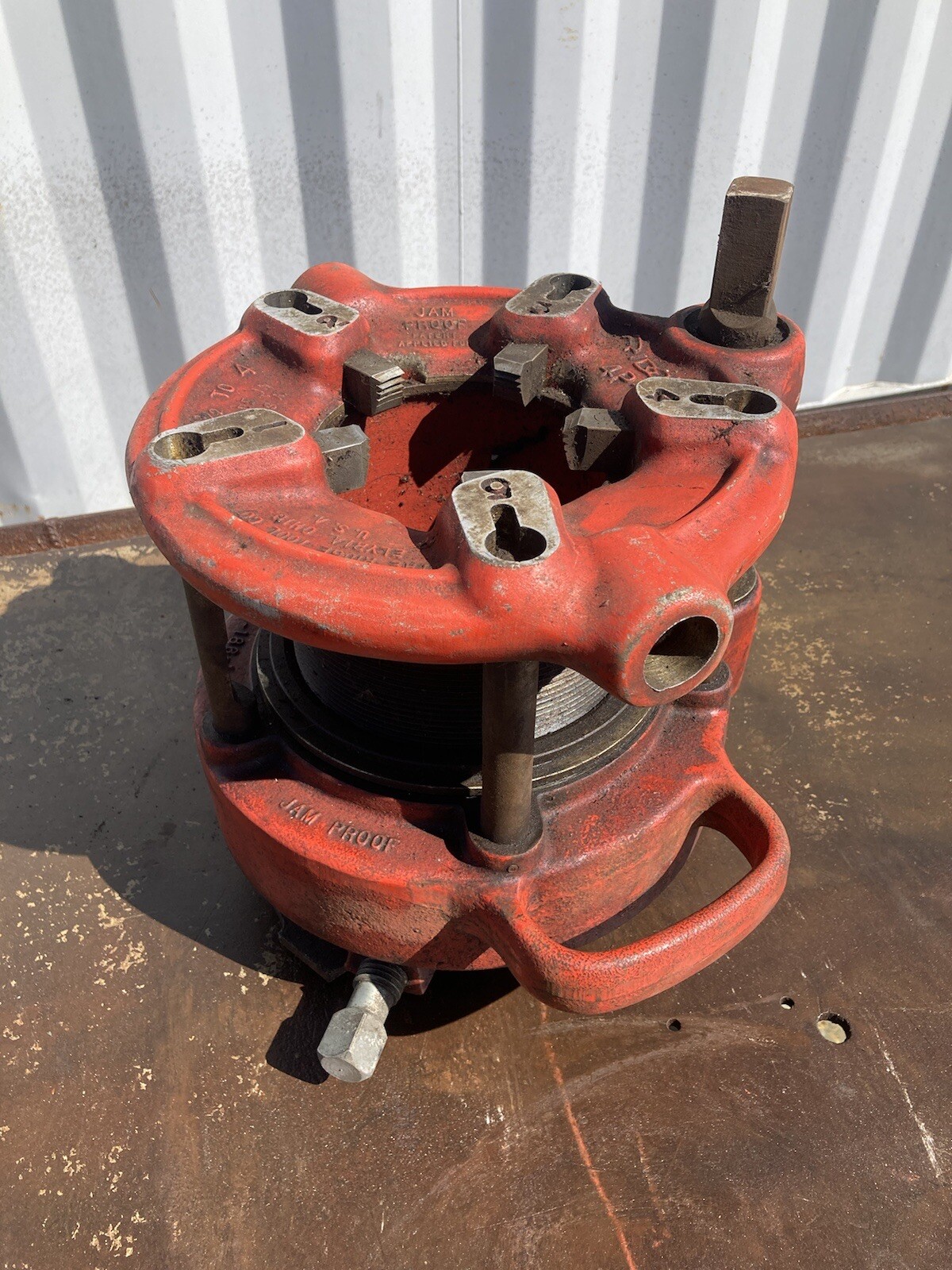 RIDGID 141 2-1/2in - 4in 36620 Receding Geared Threader - RD-RF-141 ...