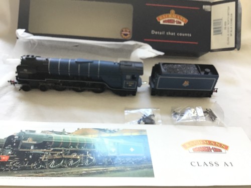 BACHMANN 32-553 CLASS A1 NORTH BRITISH 60161 BR BLUE LOCOMOTIVE BOXED ...