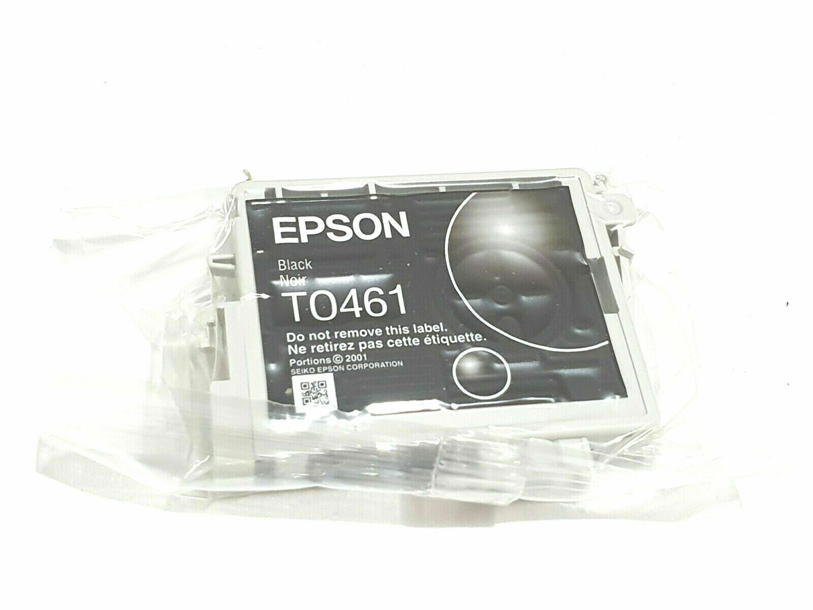 1x Genuine Epson T0461-T0474 BLACK Ink STYLUS C63/C65/C83/CX3500 ( No ...