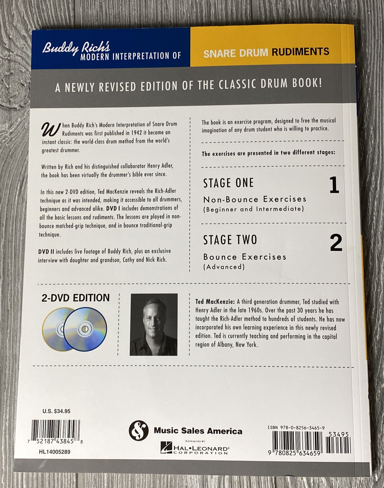 Buddy Rich's Modern Interpretation of Snare Drum Rudiments Book/Online ...