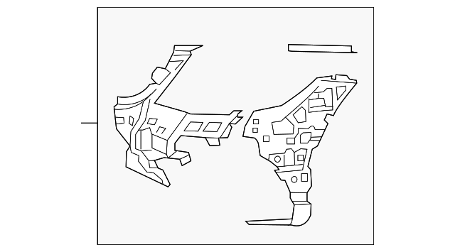 Genuine Mercedes-Benz Basic Mounting for Bumper 2228800103 OEM for sale ...