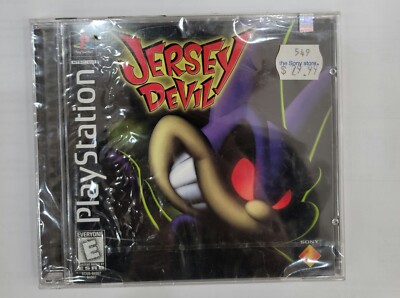 JERSEY DEVIL SONY PLAYSTATION GAME BRAND NEW SEALED AUTHENTIC | eBay