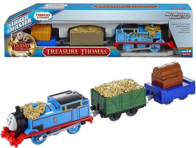 Fisher-Price Trackmaster Thomas & Friends Motorized Treasure Thomas | eBay
