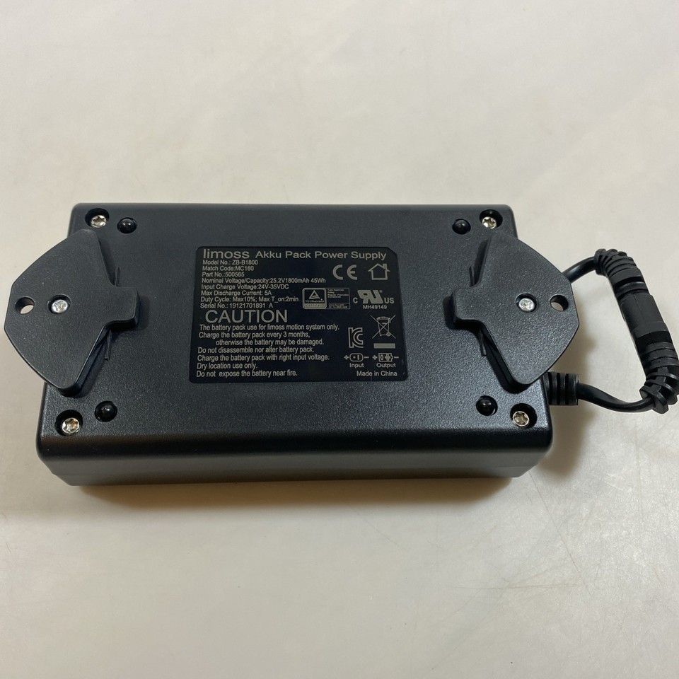 Limoss Akku Battery Pack Power Supply Model ZB-B1800 Kits for Power ...