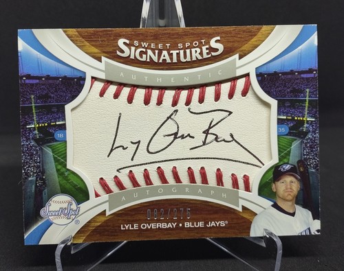 Lyle Overbay 2006 Upper Deck Sweet Spot Update Sweet Signatures Auto ...