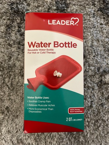 LEADER Water Bottle, Reusable For Hot or Cold Therapy | eBay