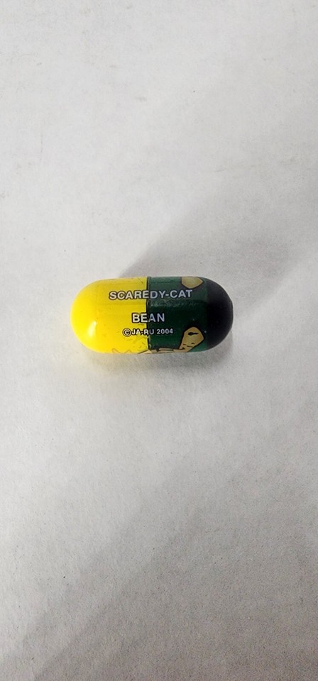 RARE! 2004 MIGHTY BEANZ Scaredy Cat HTF! Magic Jumping Beans ...