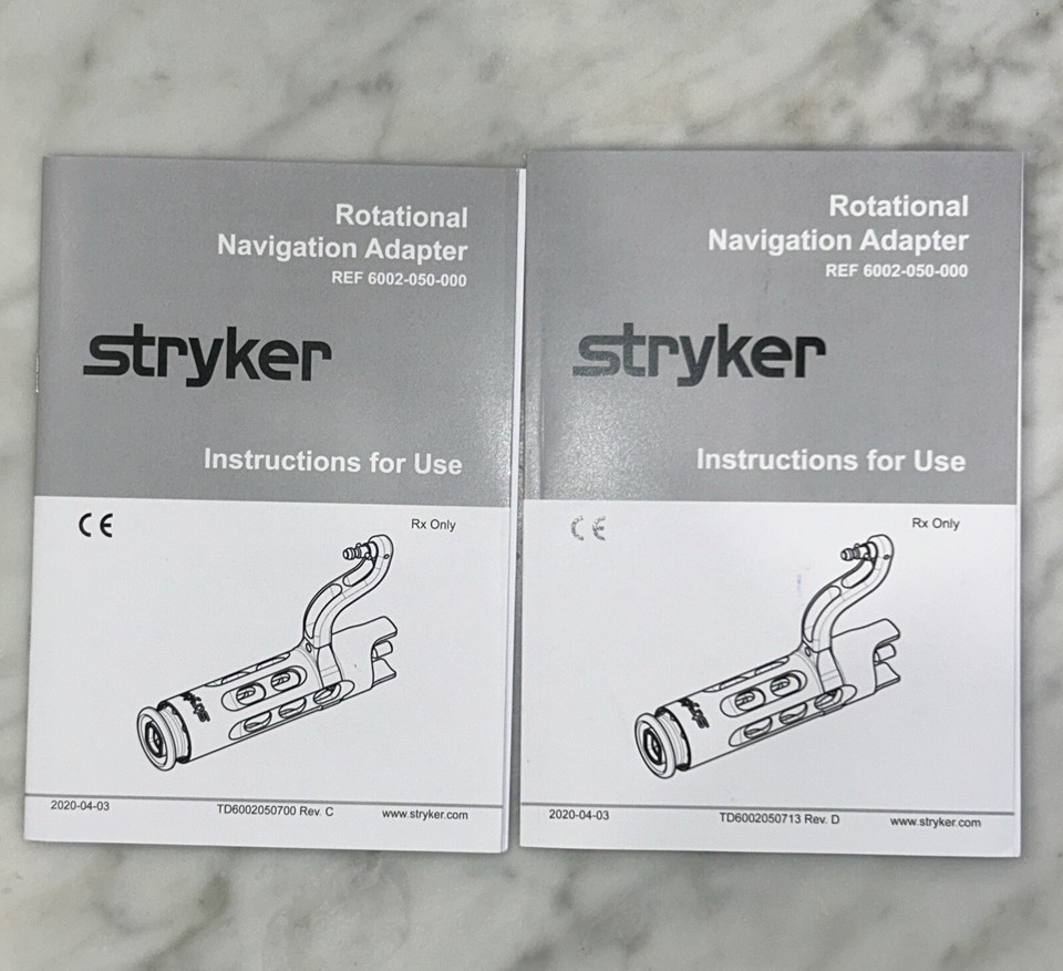 Stryker Rotational Navigation Adapter (6002-050-000) | eBay