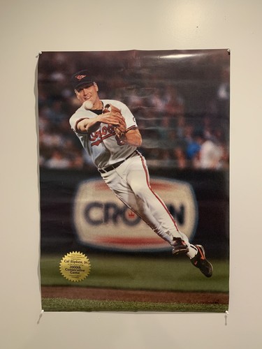 CAL RIPKEN JR. GAME POSTER BALTIMORE ORIOLES 2000TH CONSECUTIVE 23X33 ...