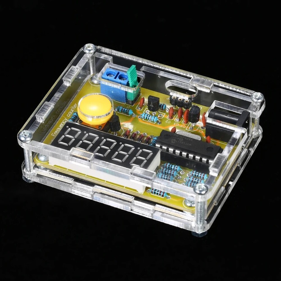 1Hz-50MHz Digital LED Crystal Oscillator Frequency Counter Meter Tester ...