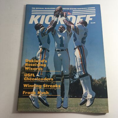 VTG USFL Kickoff Official Magazine 1985 Vol 3 #9 - Gordon Banks ...