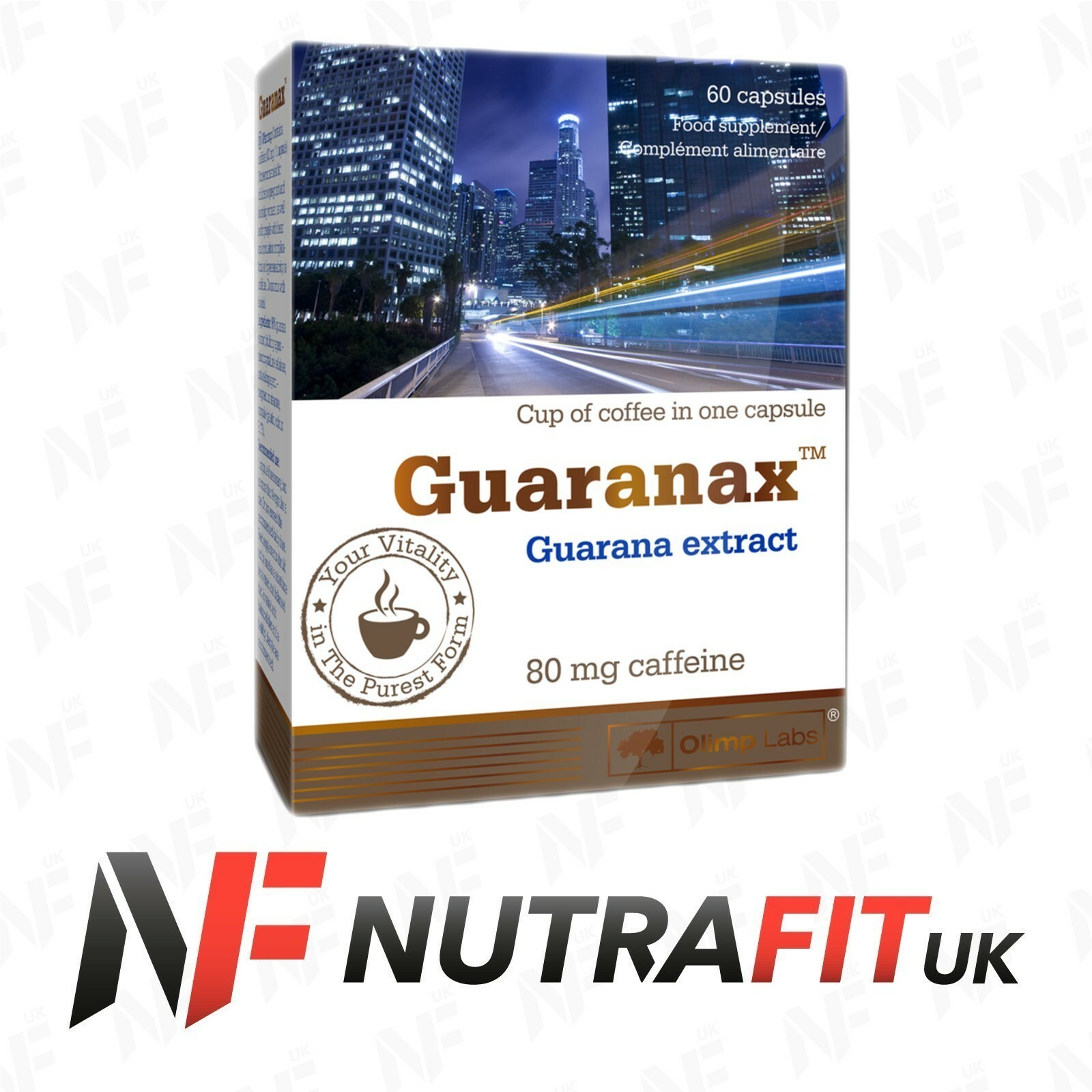 OLIMP GUARANAX guarana extract caffeine stimulant 60 caps | eBay