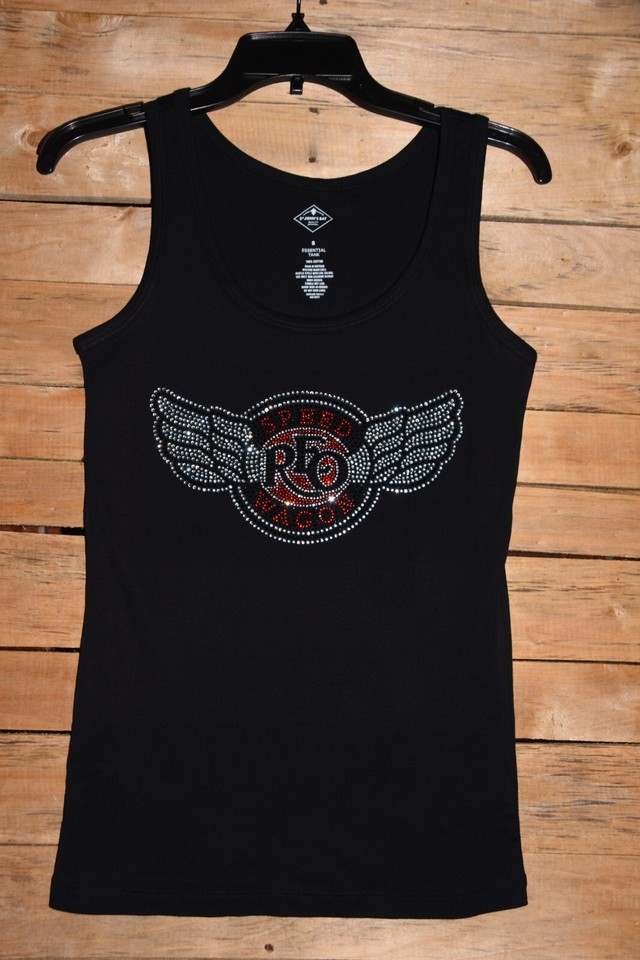 REO Speedwagon rhinestone tank top sizes XS,X,M,L,XL,XXL,1X,2X,3X,4X,5X ...
