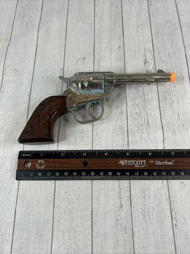 Halco Western Vintage Toy Cap Gun For Parts Model Unknown Read. | eBay
