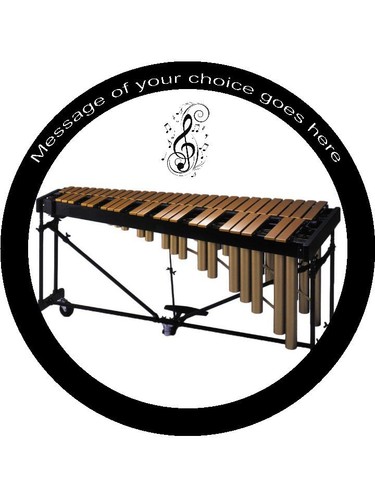 Xylophone Musical Music Notes custom personalised Edible Cake Topper ...