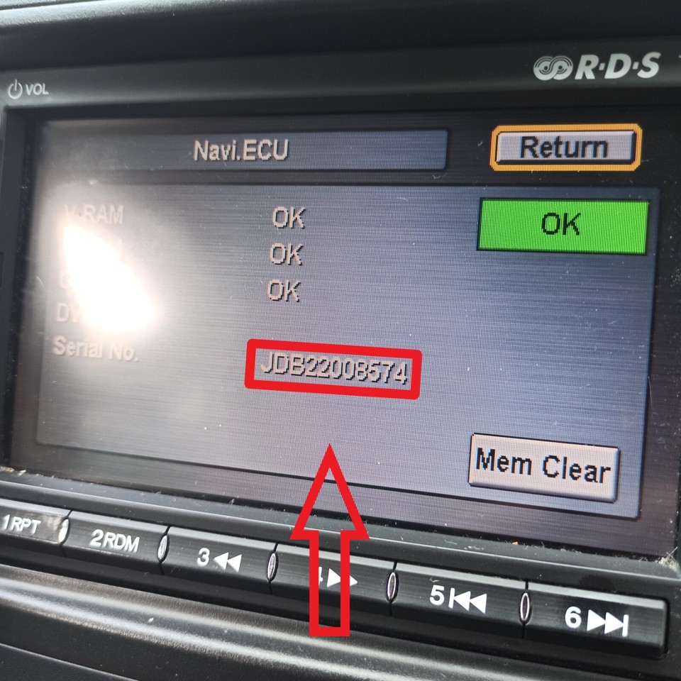 HONDA JAZZ RADIO CODE PIN UNLOCK | eBay