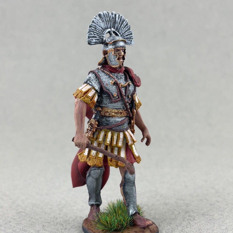 Roman Centurion figure 54 mm, Legio XX Valeria Victrix, Painted tin toy ...