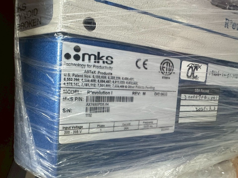 MKS RPS MN:AX7690PSK-04 [AS-IS] | eBay