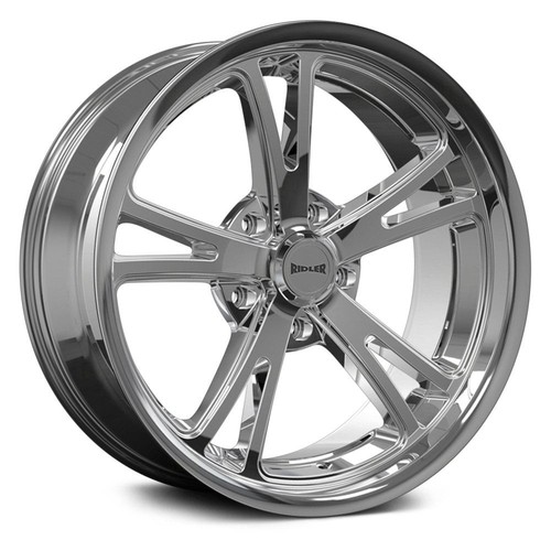 Ridler 606 Wheels 18x9.5 (0, 5x127, 83.82) Chrome Rims Set of 4 | eBay