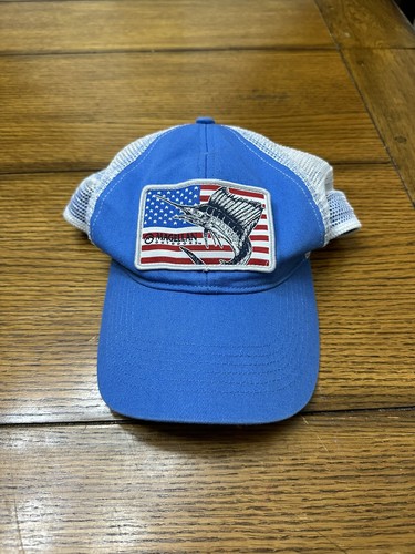 Magellan Outdoors with US Flag and Fish Mesh Snapback Hat Cap ...