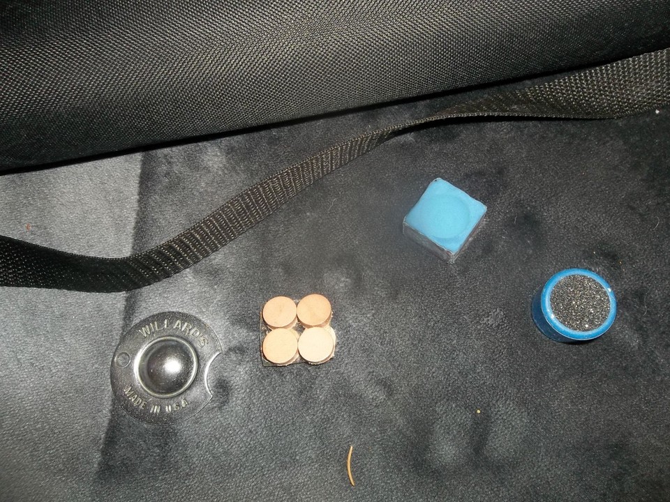 POOL CUE STICK 58" Action TURQUOISE & NICKEL Silver Rings EASTPOINT ...