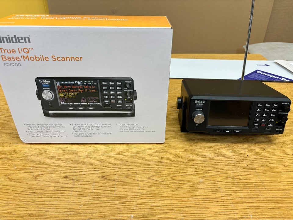 Uniden SDS200 Digital Police Scanner True I/Q 705377309809 | eBay