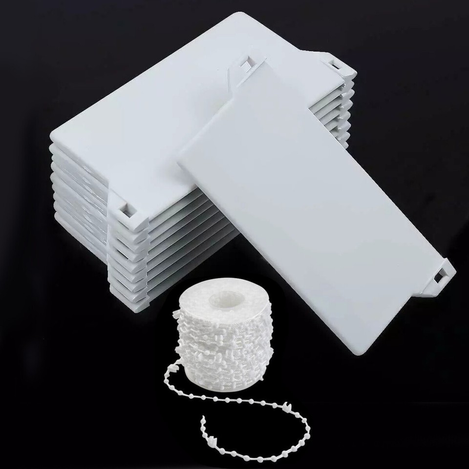 20-50 PACK PLASTIC VERTICAL BLIND Bottom Weights 89mm 3.5" Blind Spares ...