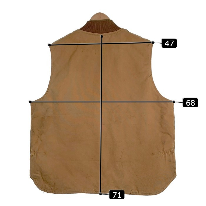 Carhartt 80's Duck Vest Zip Up Beige XXL Used | eBay Carhartt 80's Duck Vest Zip Up Beige XXL Used | eBay