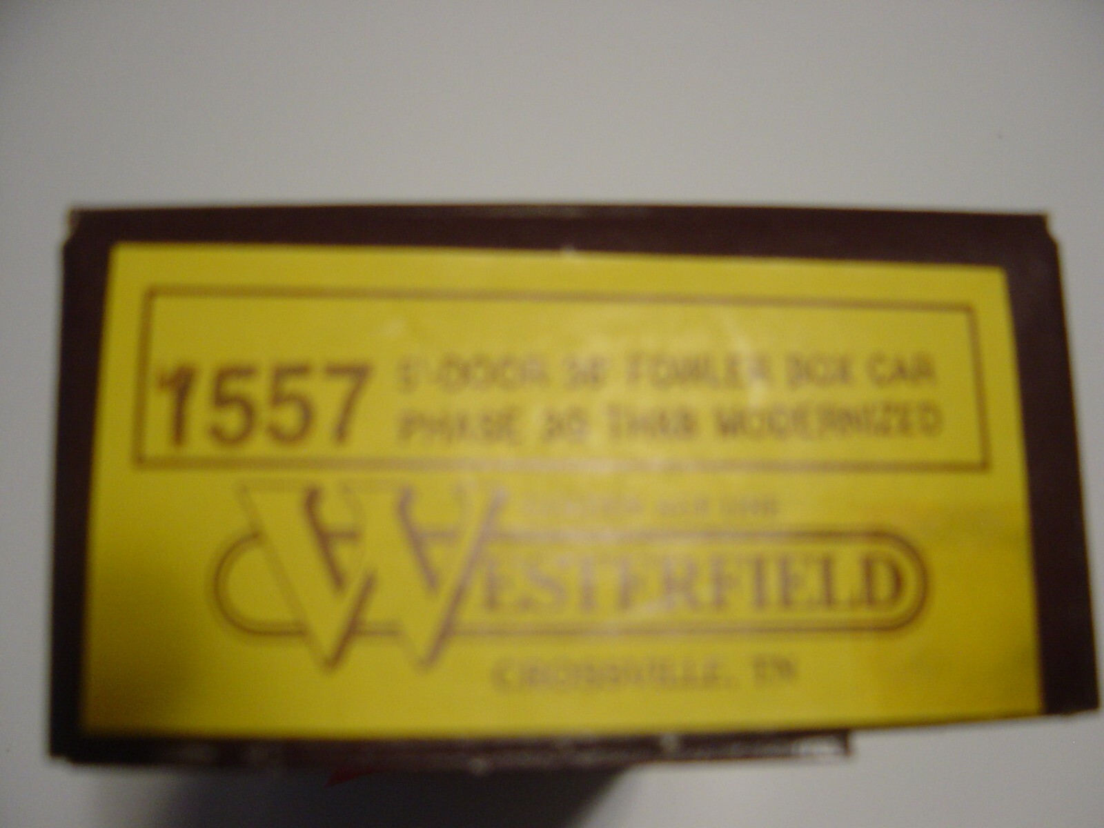 Westerfield # 1557 36' 5' Door Fowler Boxcar Phase 3G TH&B Modernized ...