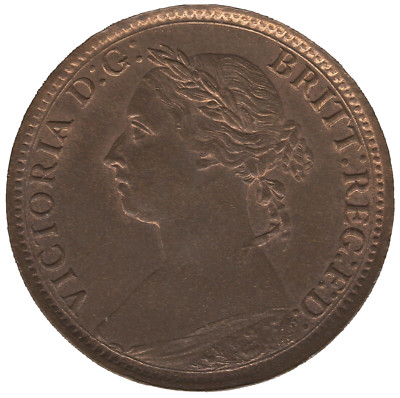 1884 Victoria Farthing Coin | eBay