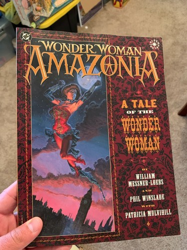 VINTAGE 1997 DC Comics WONDER WOMAN AMAZONIA TPB Graphic Novel ...