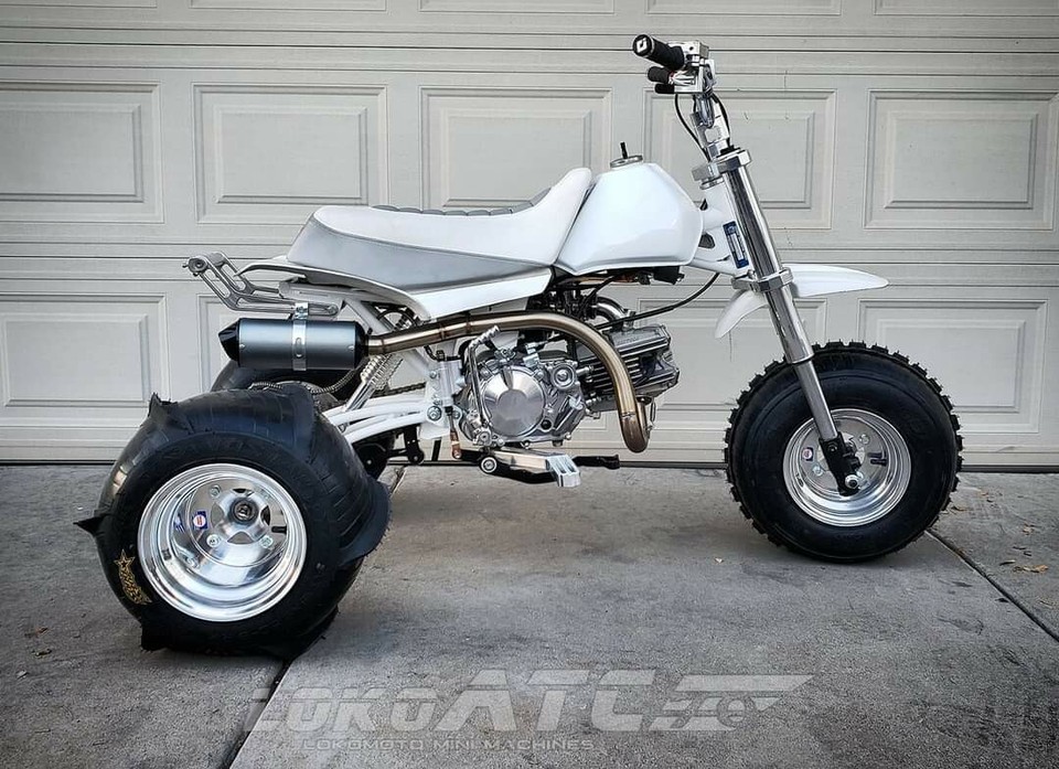 ATC 70 TRX 70 Big Bore Exhaust - Peyton Hall | eBay