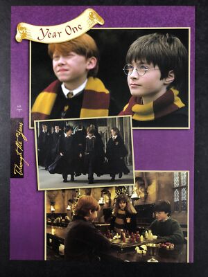 Thought The Years - Year One - Harry Potter Movie Mini Poster 8x11 | eBay