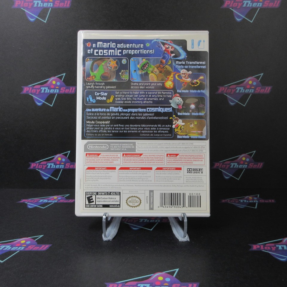Super Mario Galaxy Nintendo Wii - Game & Case | eBay