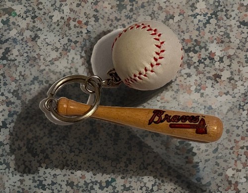 Vintage MLB ATLANTA BRAVES Baseball Sports Keychain 1980s | eBay