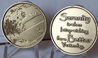 Serenity Prayer Medallion AA Alcoholics Anonymous Bronze Chip Coin ...
