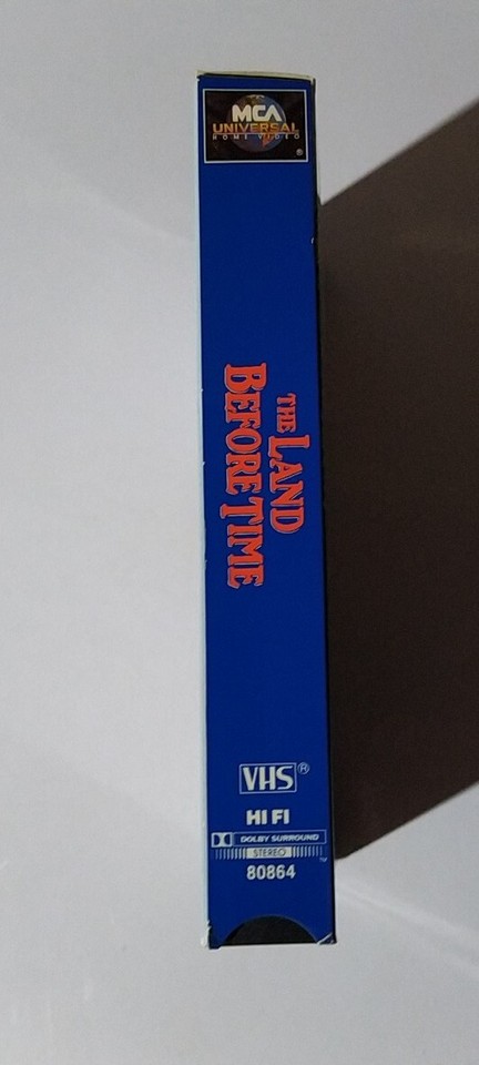 The Land Before Time VHS Video Tape MCA Universal Original Movie Dinosaurs 1988 47897808647| eBay