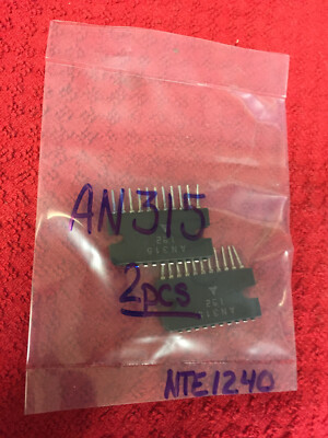 AN315 SAME AS NTE 1240 Integrated Circuit Audio Power Amp, 5.5W 2 PCS ...