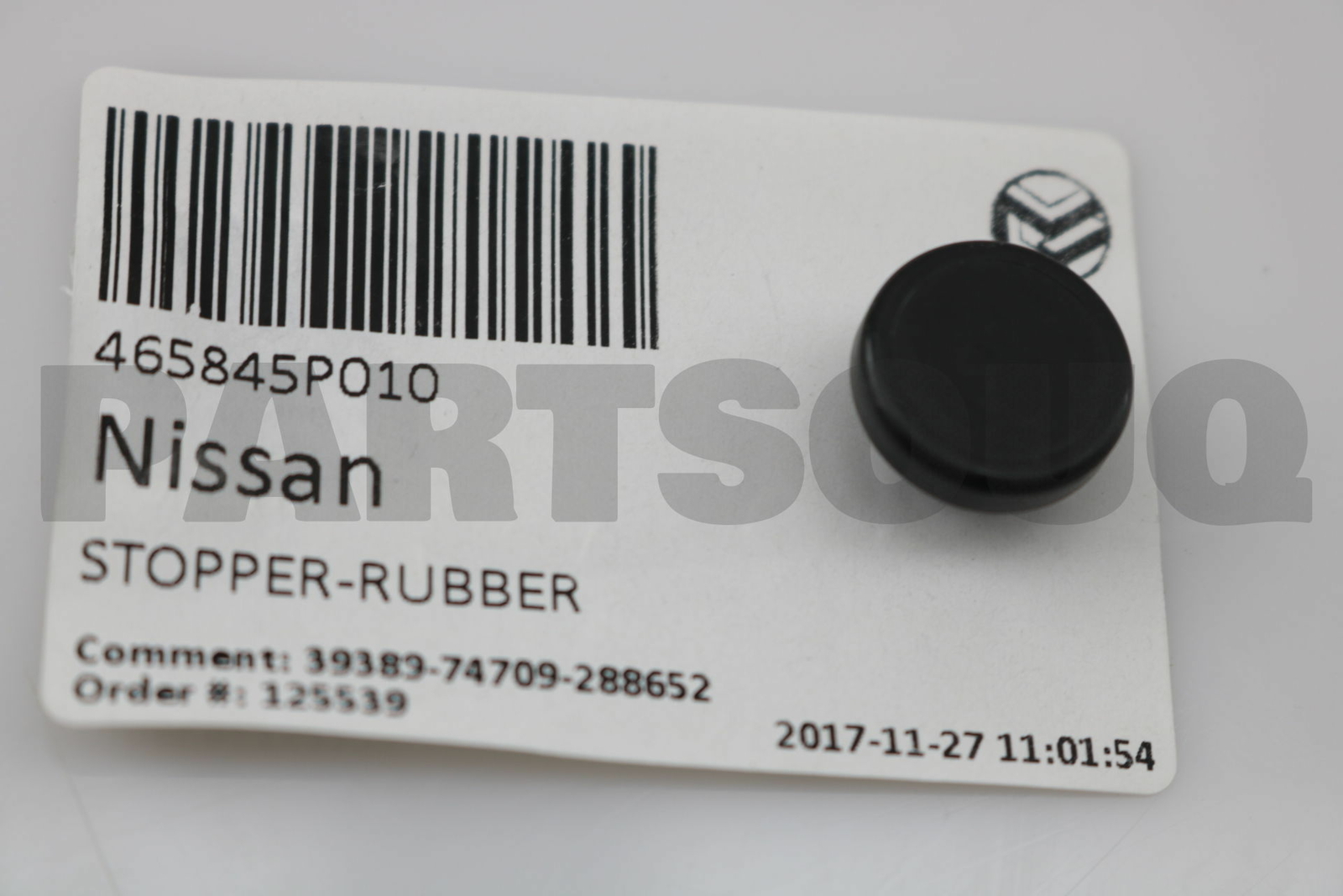 465845P010 Genuine Nissan STOPPER-RUBBER 46584-5P010 | eBay