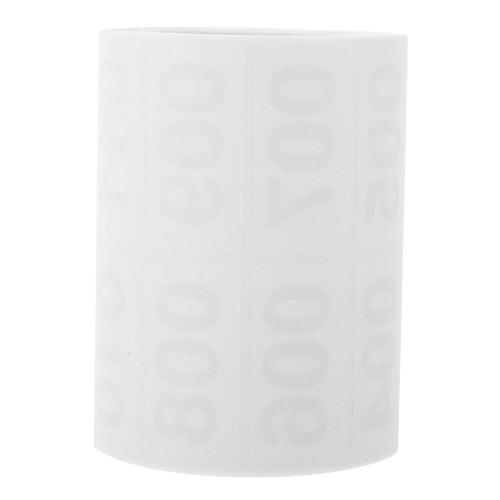 Numerical Label Office Numbered Moving Labels Inventory Stickers | eBay
